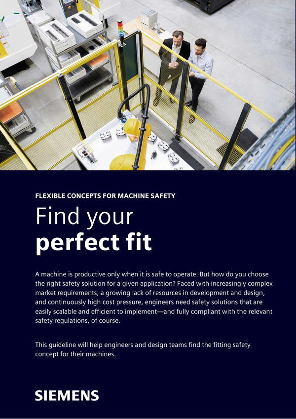 Find your perfect fit - define the right safety concept for your machine!
