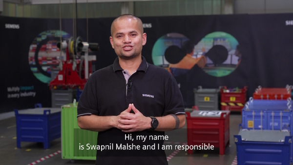 Watch SIMOCRANE subsystems tested live in a real crane automation demo ...