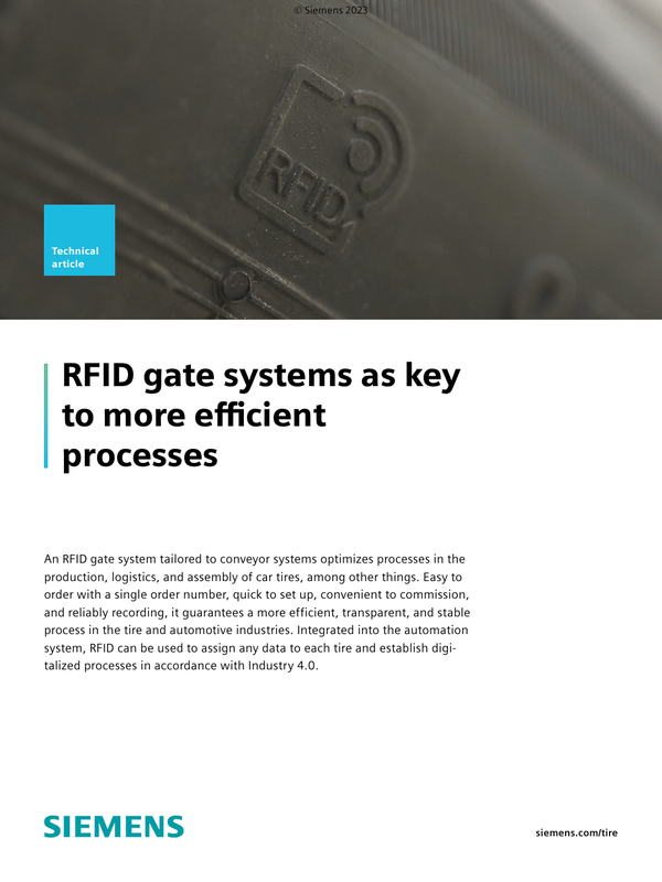 RFID gate systems as key to more efficient processes