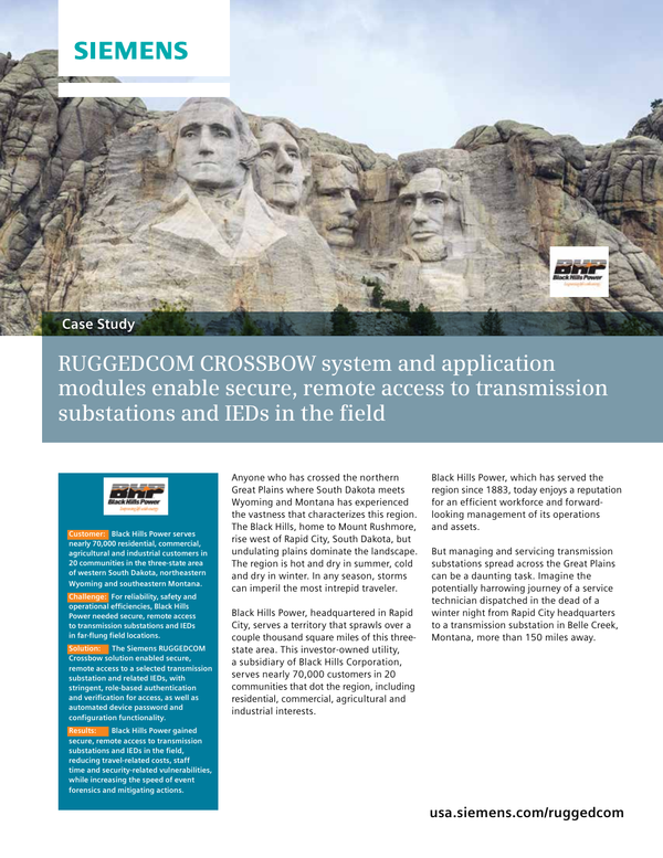 Secure, remote access to transmission substations and IEDs in the field