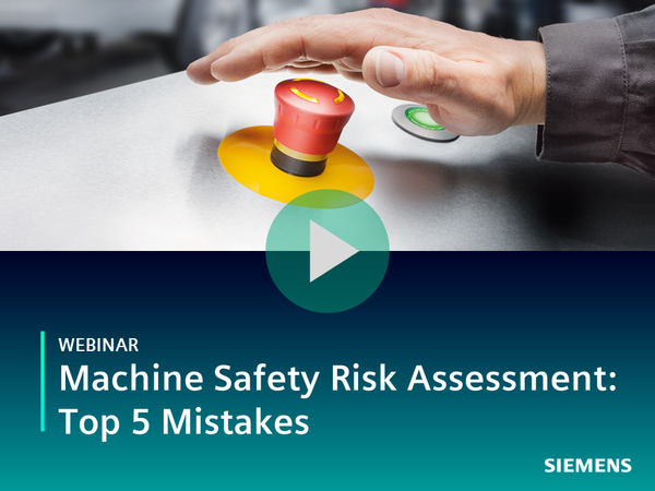 Webinar: Machine Safety Risk Assessment: Top 5 Mistakes