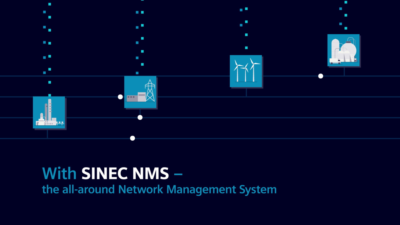 Keep an eye around the clock on the network with SINEC NMS
