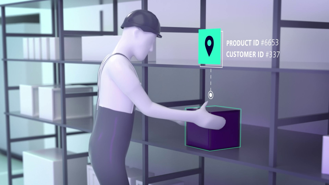 Locate assets in real time