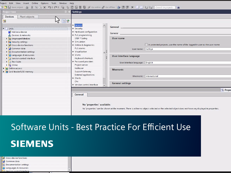 Software Units - Best Practice For Efficient Use