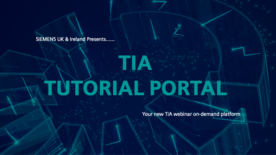 Siemens UK & Ireland TIA Tutorial Portal